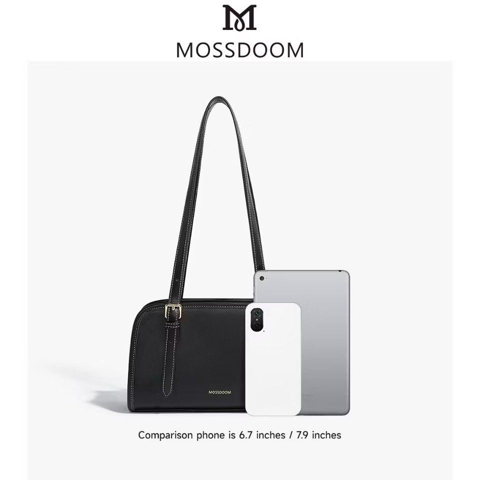 MOSSDOOM Shoulder Bag Simple Bag Women Compact Stylish High Capacity ...