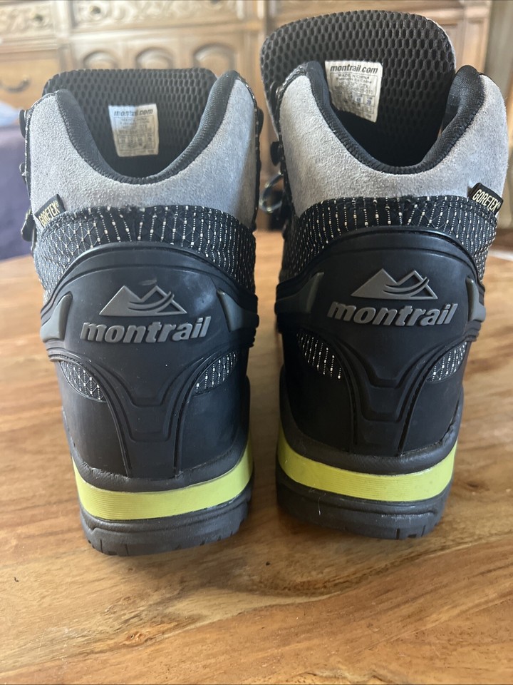 Montrail Helium GTX Gortex Gryptonite Mens Hiking Boots Size 11 | eBay