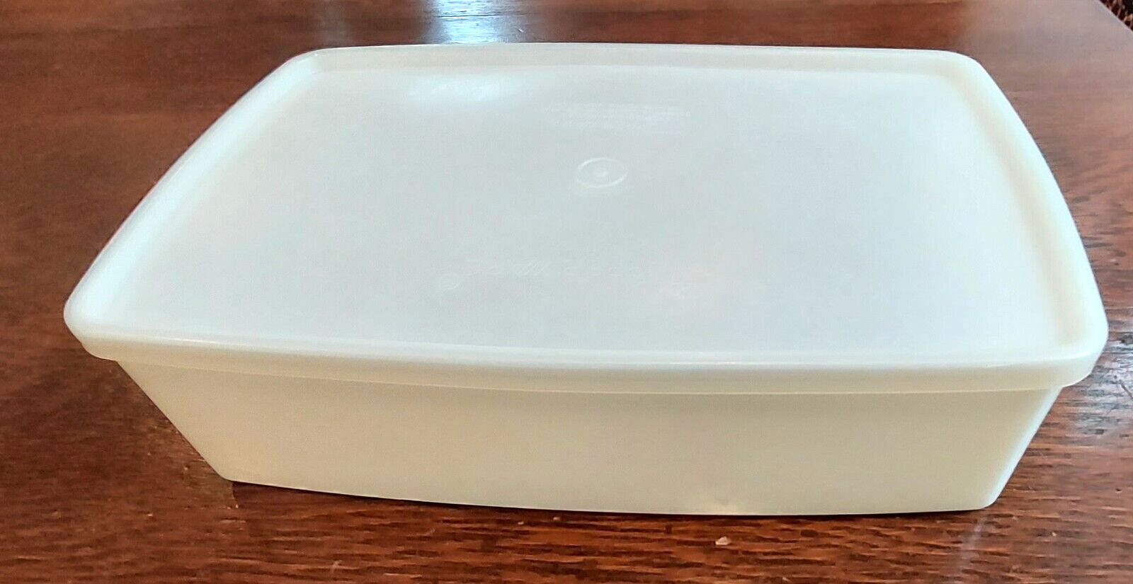 Vintage Tupperware Pak-N-Stor Sheer Container 713-10 With Seal Lid 714 ...
