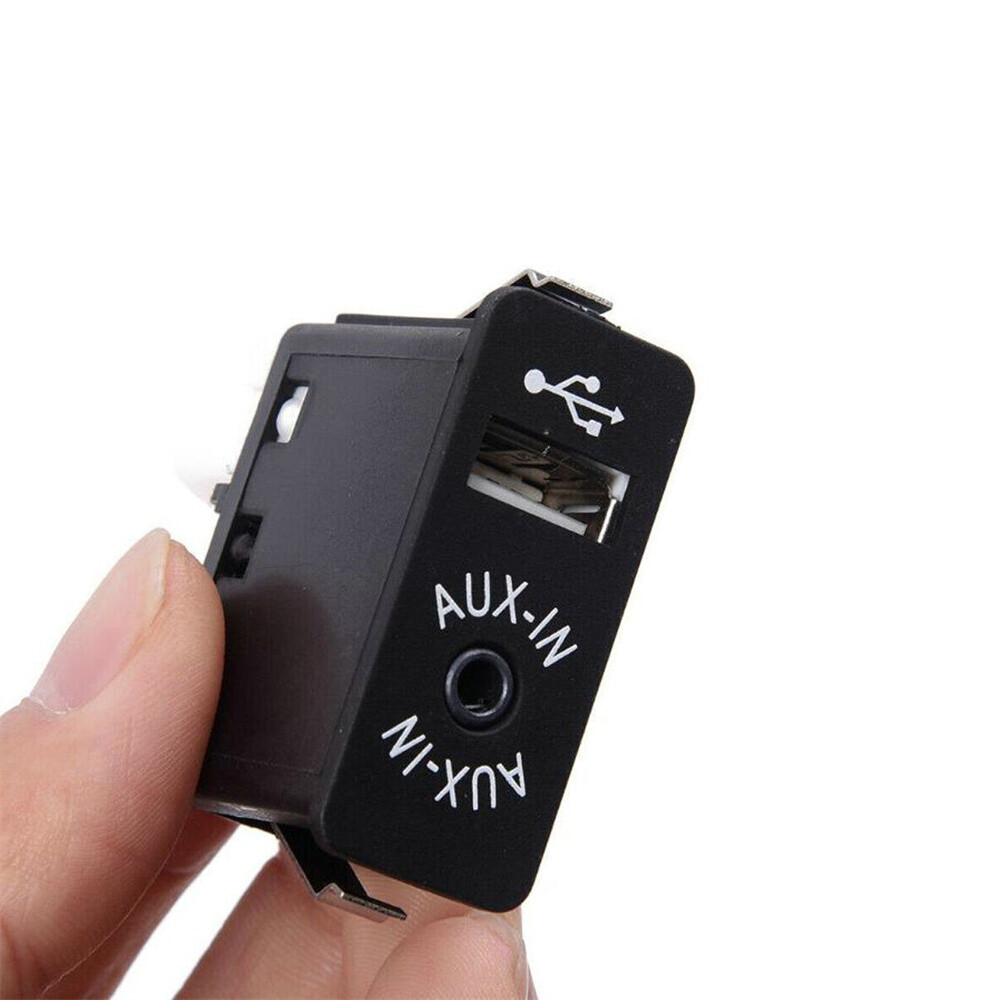 USB AUX Input Socket Switch For BMW E81 E87 E88 E82 E90 E91 E92 E93 E60 ...