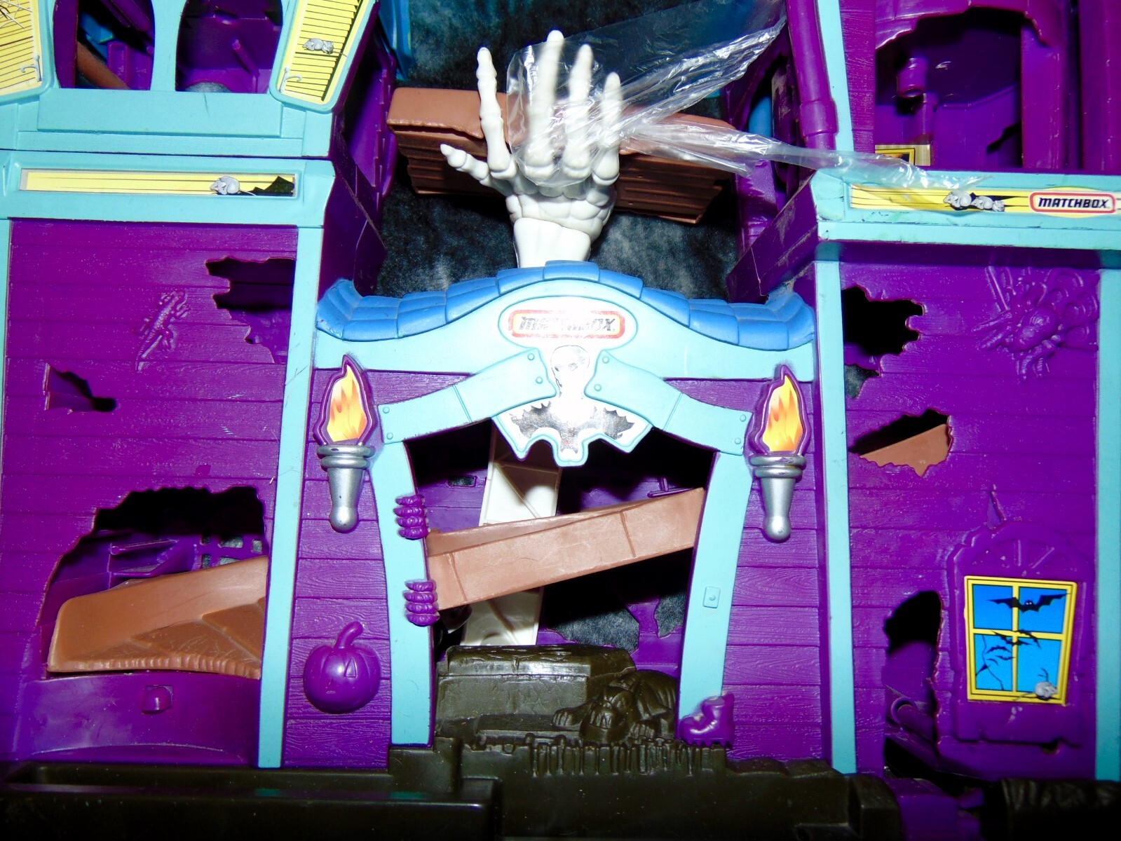 MATTEL MATCHBOX HERO CITY HAUNTED HOUSE (SOUNDS DO NOT WORK) AS IS | eBay