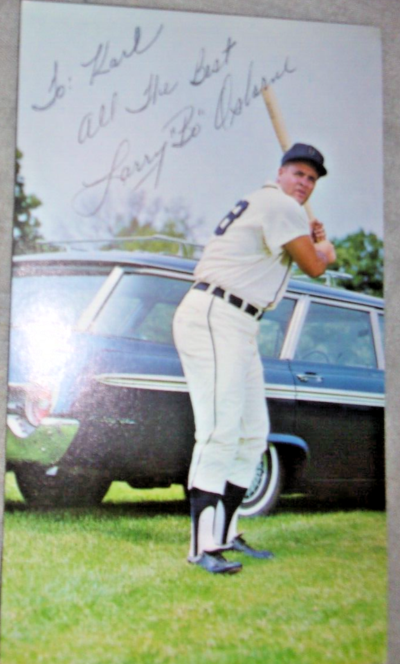 Lot of 2 1962 Ford Motor Detroit Tigers postcard Terry Fox Larry ...