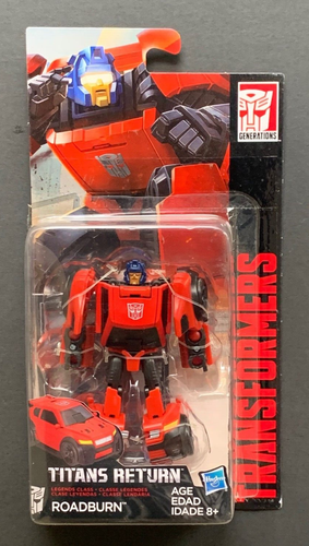 Hasbro Transformers Titans Return - ROADBURN (Legends Class) Action ...