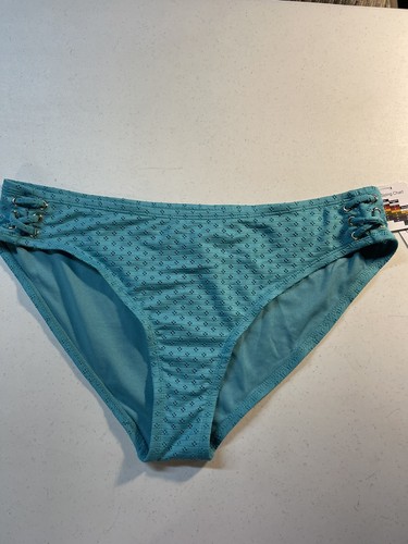 TIME AND TRUE WOMENS XL 16-18 EYELET LOW RISE SWIMSUIT BOTTOM NEW SKU ...