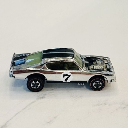 🚨Hot Wheels Redline 1969 BARRACUDA KING KUDA Chrome Club Car Very NICE🚨 ...