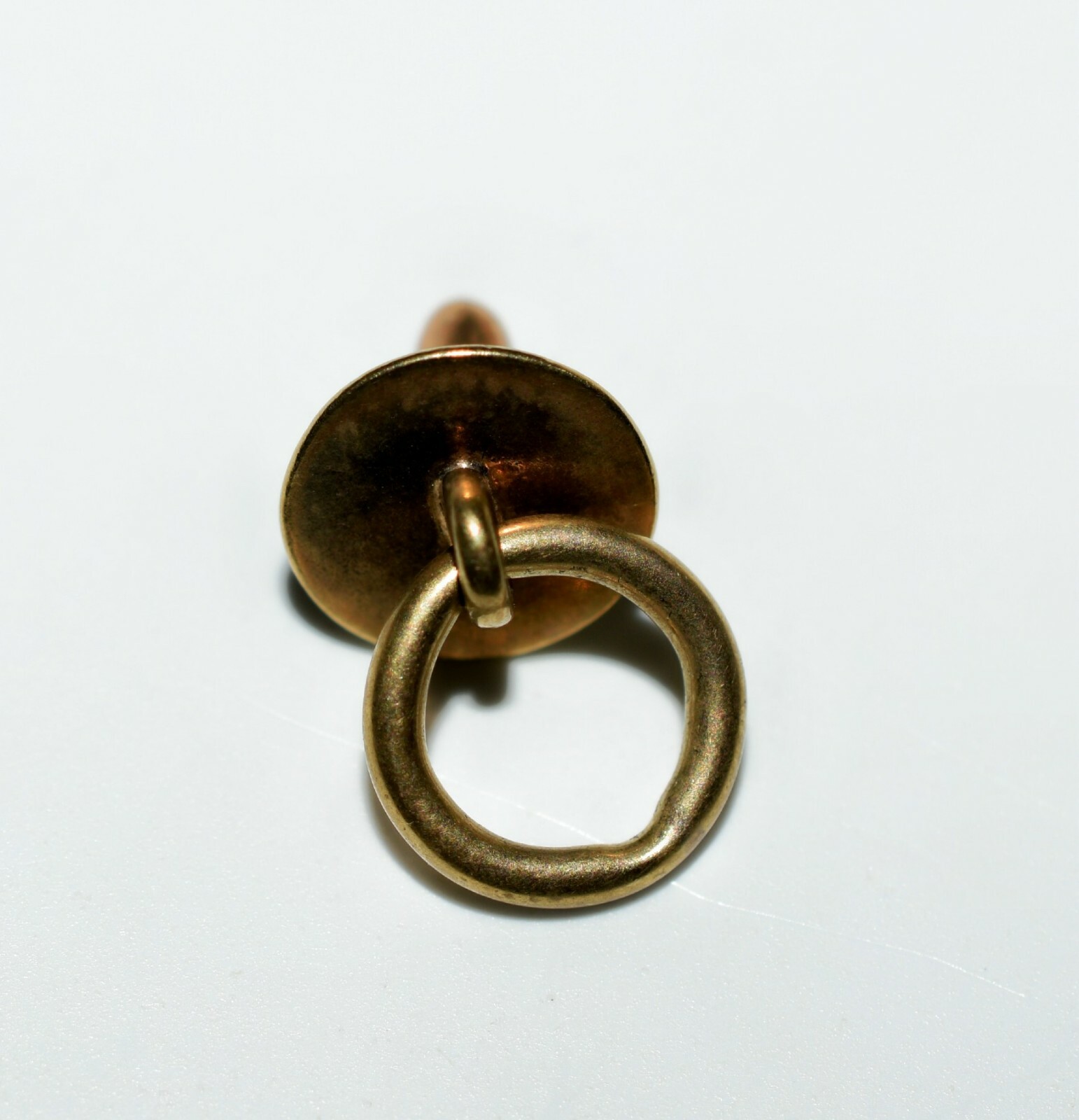 14K Gold Vintage Charm Baby Pacifier 1930's-1940s - Gem
