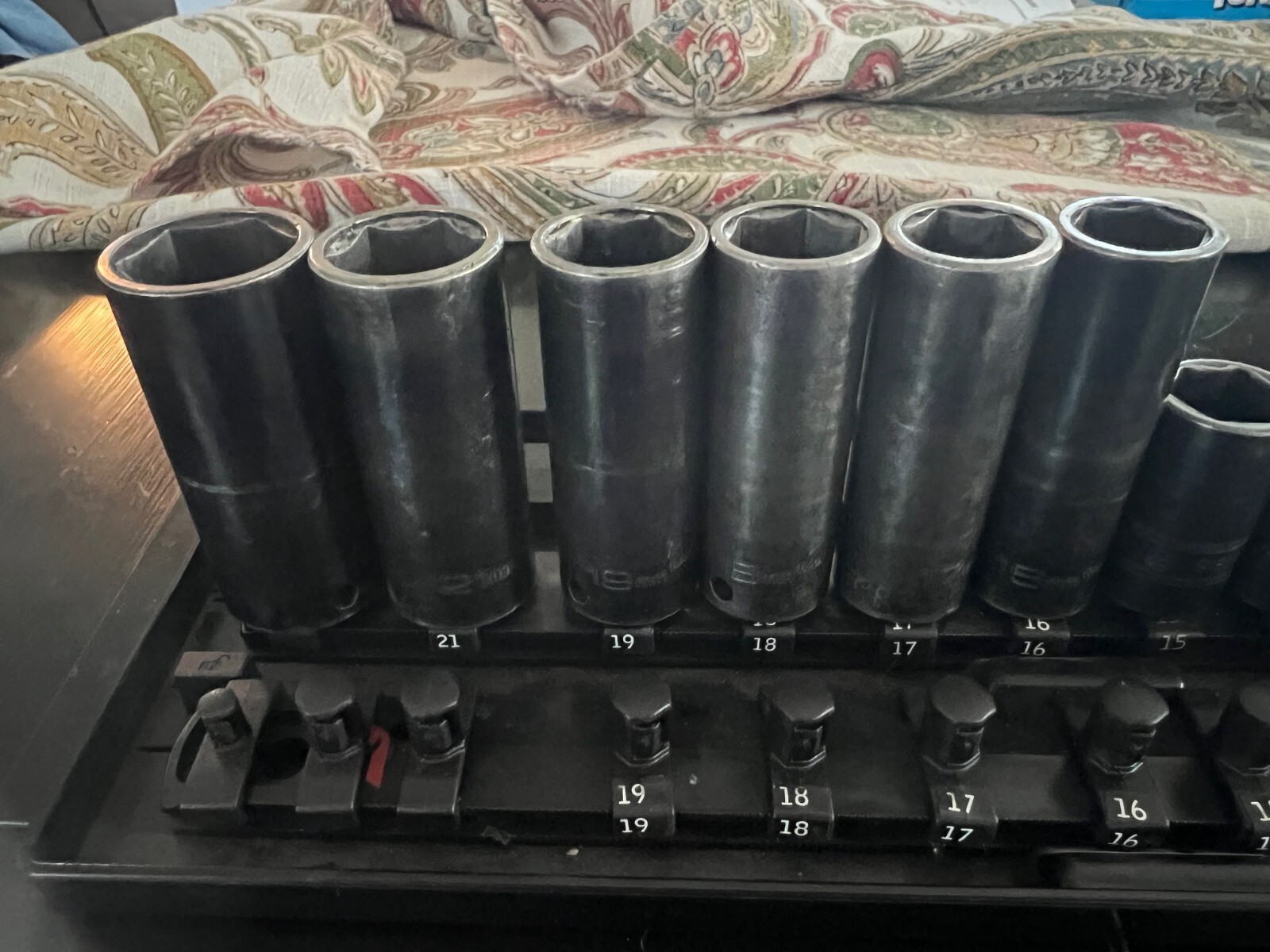 MATCO TOOLS 13 PIECE (24-9mm) 3/8 DRIVE. DEEP IMPACT 6 POINT SOCKET SET ...