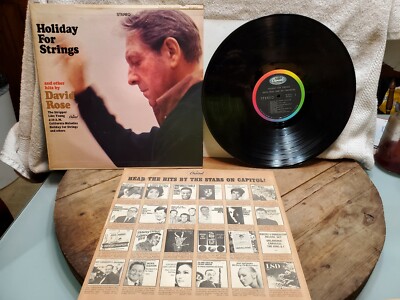 David Rose Holiday for Strings and other Hits 1967 Vintage Vinyl Record ...