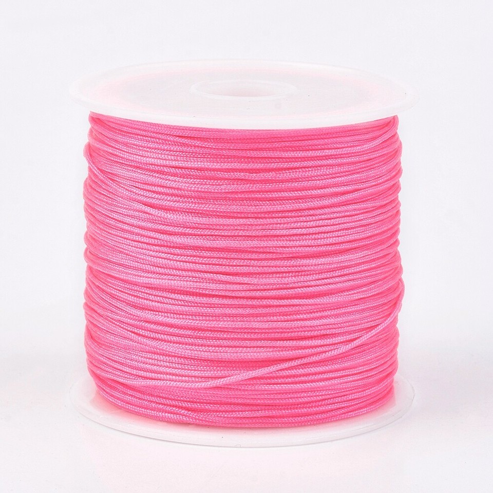 45m/roll Nylon Thread Jewelry Beading Cord Bracelet Sewing Craft String ...
