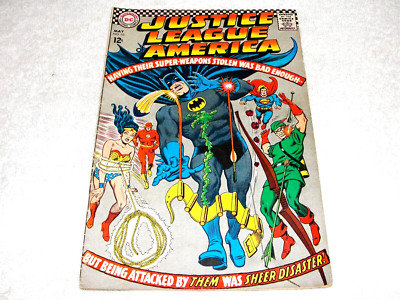 Justice League of America #53 (May 1967, DC Comics), 5.0-6.0 (FN ...