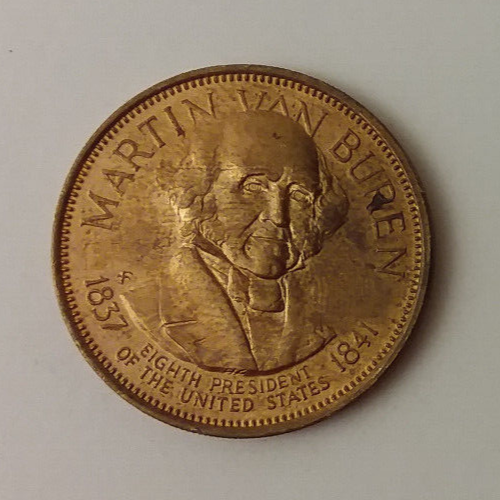 Martin Van Buren 8th President Coin Medal Token 26mm | eBay