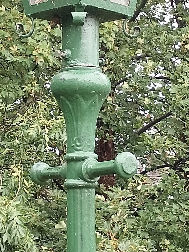 Victorian Cast Iron Lamp Post | eBay UK