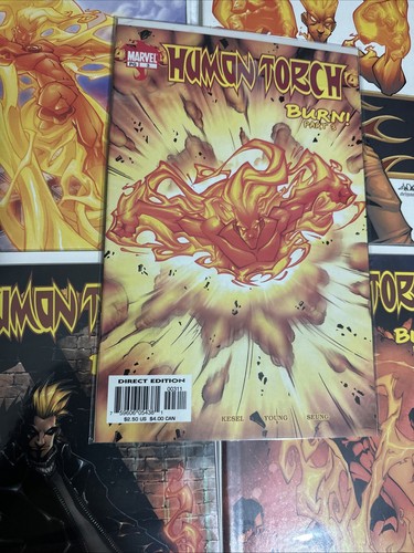 HUMAN TORCH Comic Book Lot Issue #1-6 Marvel Comics! 2003! NM | eBay