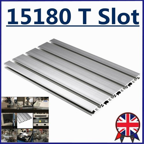 15180 Aluminium Extrusion Profile T-Slot Plate 15x180mm Workbench 3D ...