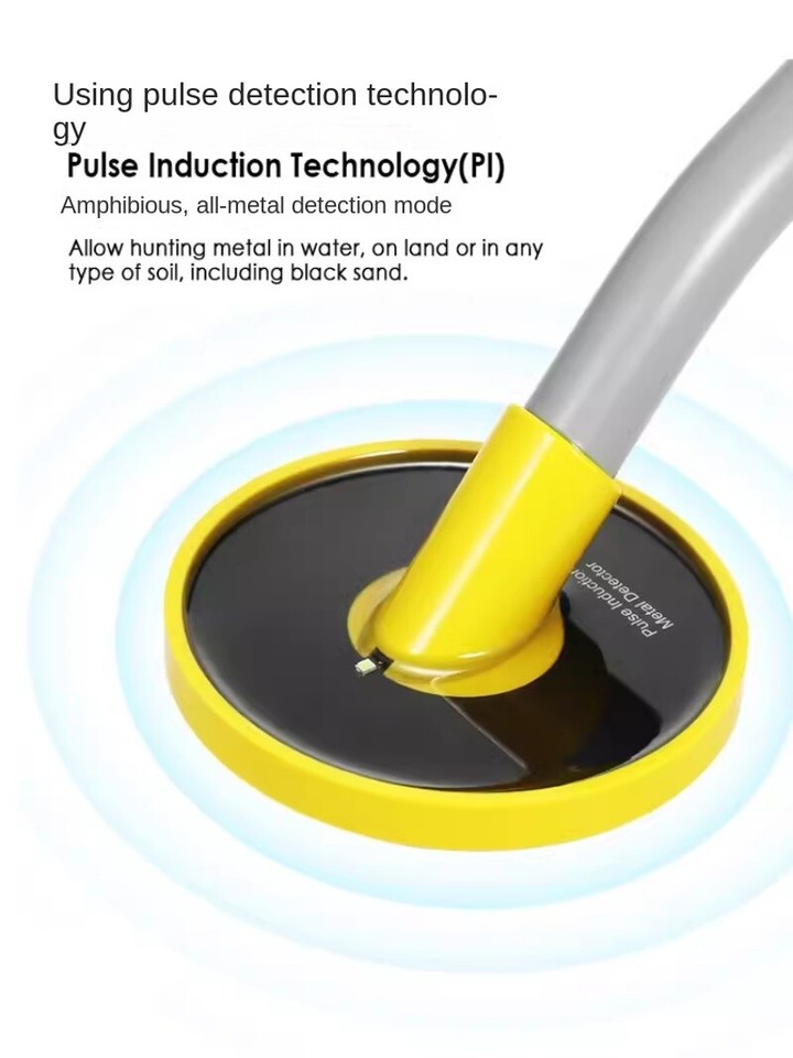 Waterproof 750 Handheld Pulse Sensor Metal Detector Underwater | eBay