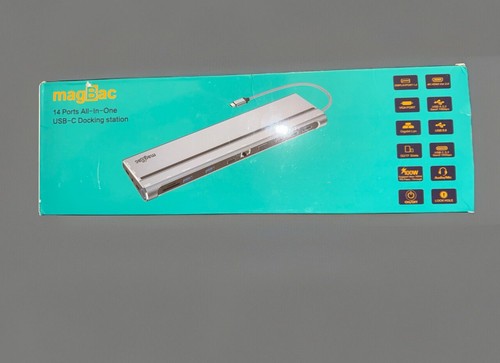 MagBac 14 Ports All-in-One USB-C Docking Station | eBay