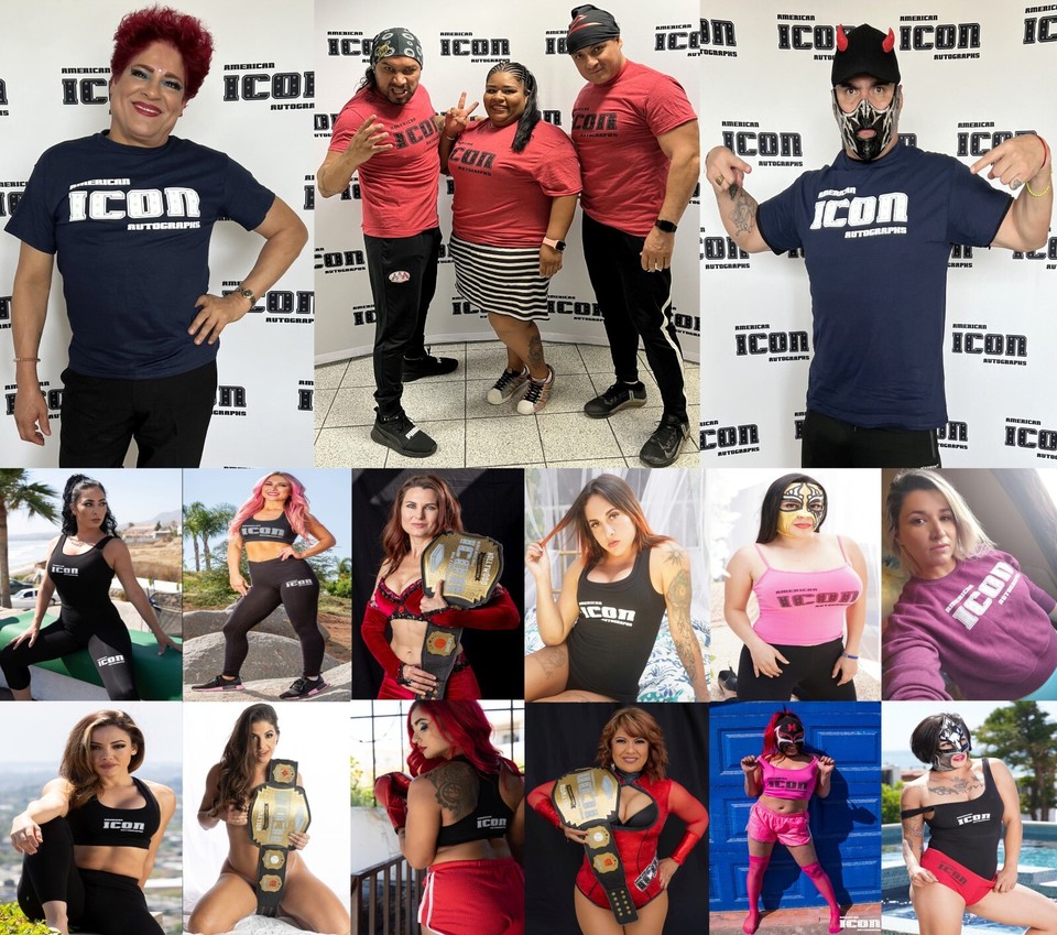 KeMonito Signed 16x20 Photo BAS COA Original Alushe Auto'd CMLL Lucha ...