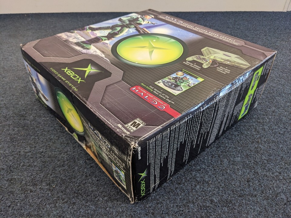 Microsoft Xbox Original: Halo Special Edition Console Brand New Factory ...