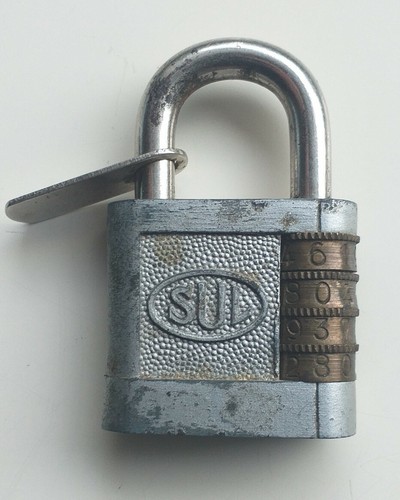 ww2 Germany Combination Padlock SUL D.r.g.m. | eBay