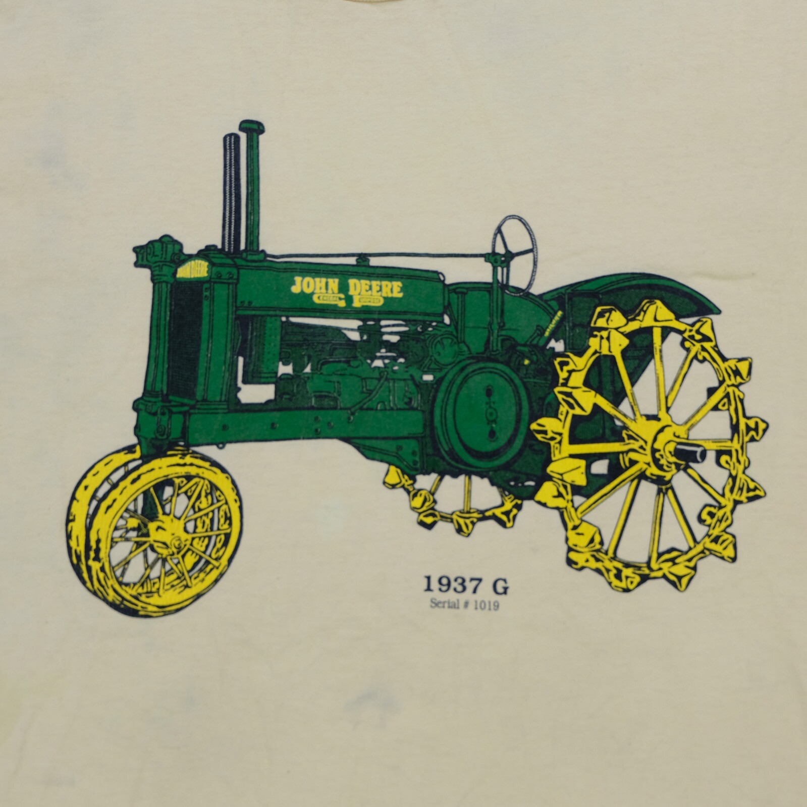 Rare Vintage John Deere 1937 Model G Tractor T Shirt … - Gem