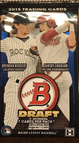 2015 Bowman Chrome Draft Baseball - Lot of 39 Hobby Packs - PLEASE READ ...