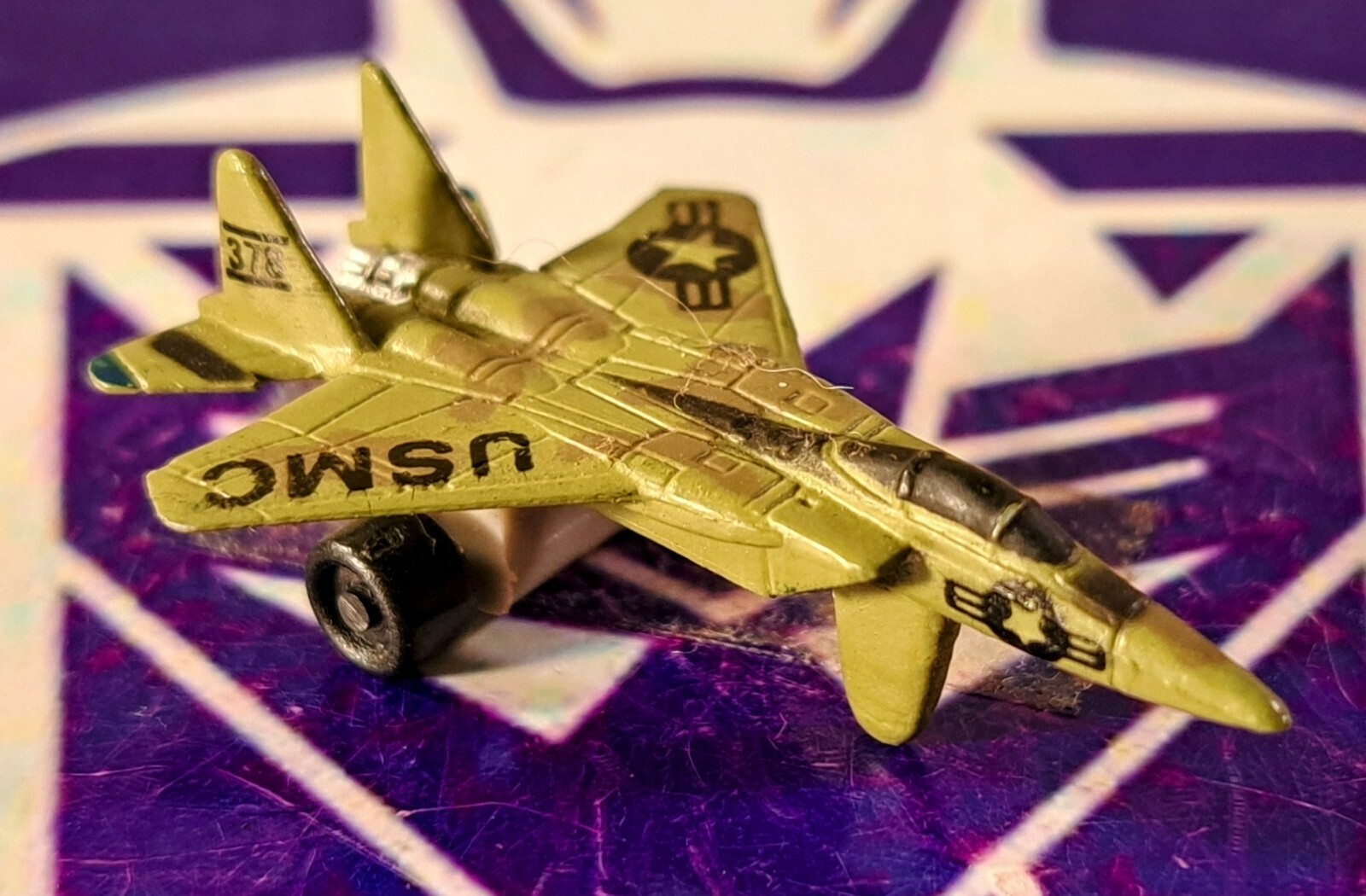 VINTAGE GALOOB MICRO MACHINES USMC US USA MILITARY ARMY PLANE | eBay