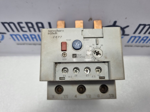 Sprecher+Schuh CEP7 Solid State Overload Relay CEP7-EEGE Ser.B | eBay