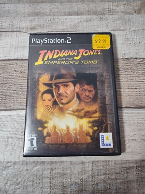 Indiana Jones and the Emperor's Tomb PS2 - TESTED WORKS! CIB ...