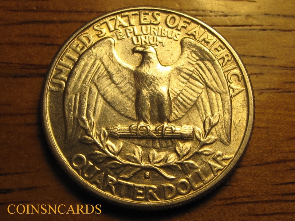 1932-S Washington Quarter Key in Series First Year Uncirculated Beauty ...