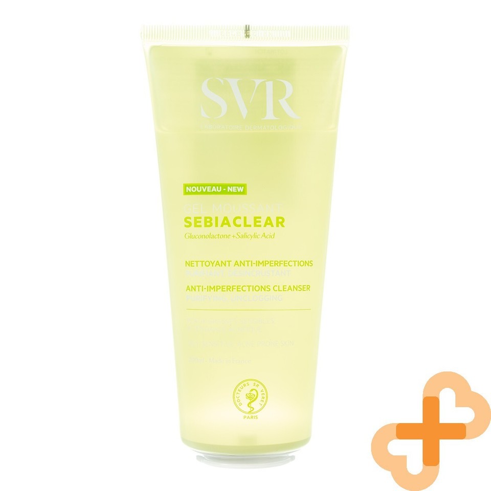 SVR SEBIACLEAR Gel Moussant Soapless Face Wash for Oily Problematic ...