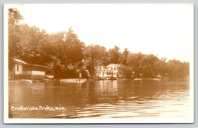 Crystal Lake~Dock Lady~Cottages: Enclosed Porch~Art Deco Boat Turned ...