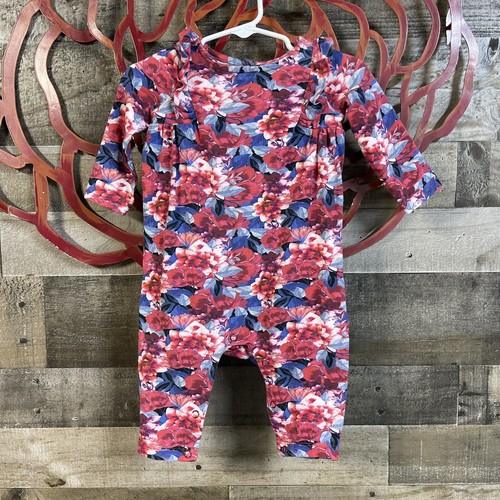 Lola & Taylor Baby Girls Clothes SZ 3-6M Floral One Piece Romper ...