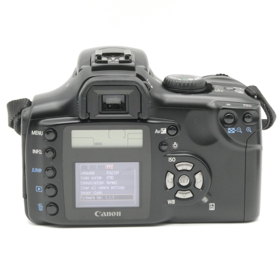 EXC- Canon EOS Digital Rebel/EOS 300D 6.3MP DSLR Camera - Black (Body ...