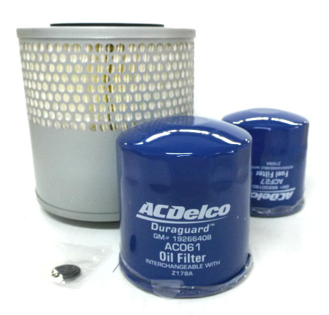 ACDelco Filter Service kit for Holden TF Rodeo 2.8 Diesel Air Oil Fuel ...