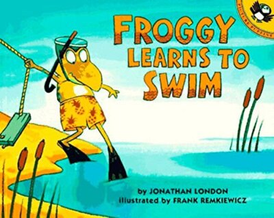 Froggy Learns to Swim by London, Jonathan Paperback / softback Book The ...