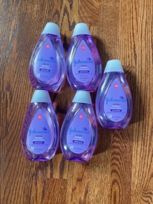 Lot of 5 Bottles JOHNSON'S J&J Baby Bedtime Bath and Calming Shampoo 13 ...