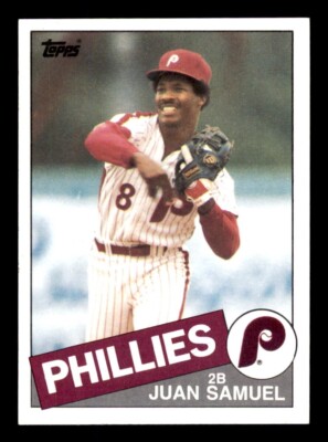 1985 Topps Baseball #265 Juan Samuel NM/MT or Better *d9 | eBay