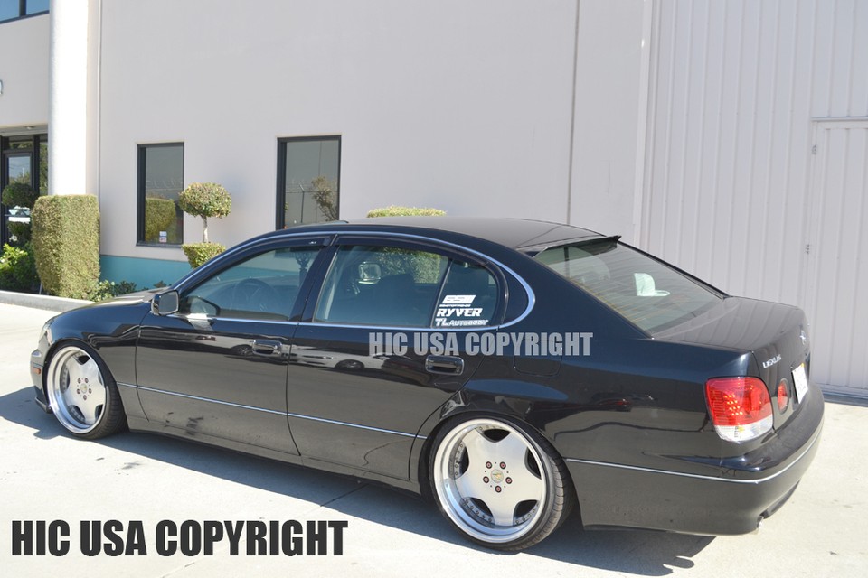 HIC USA 98 to 05 Aristo GS rear roof window visor spoiler + window ...