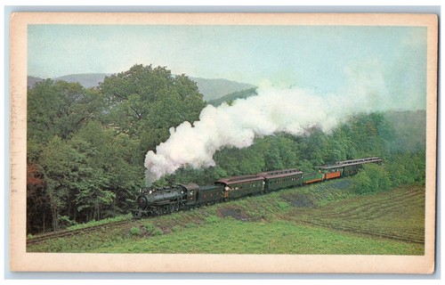 Train Postcard Baldwin Locomotive 282 Type East Broad Top Railroad ...