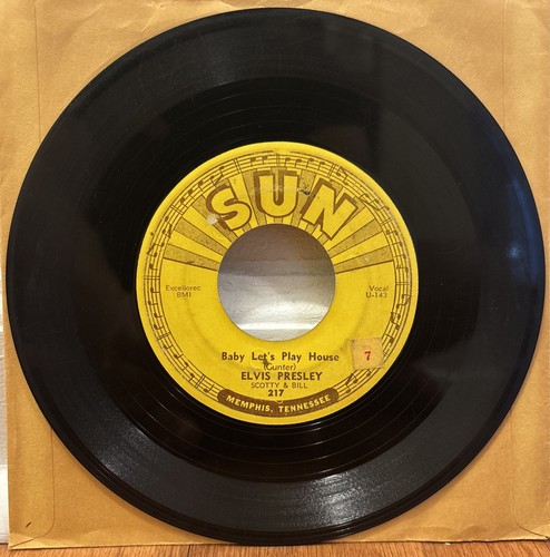 Elvis Presley Baby Let’s Play House Sun Records 45 RPM 217 | eBay