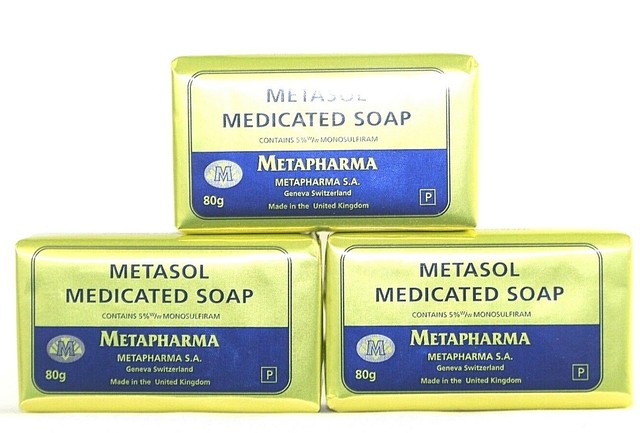 12 Medicated Soap Scabies Eczema Skin Rash Acne Jabon Medicado Piel ...
