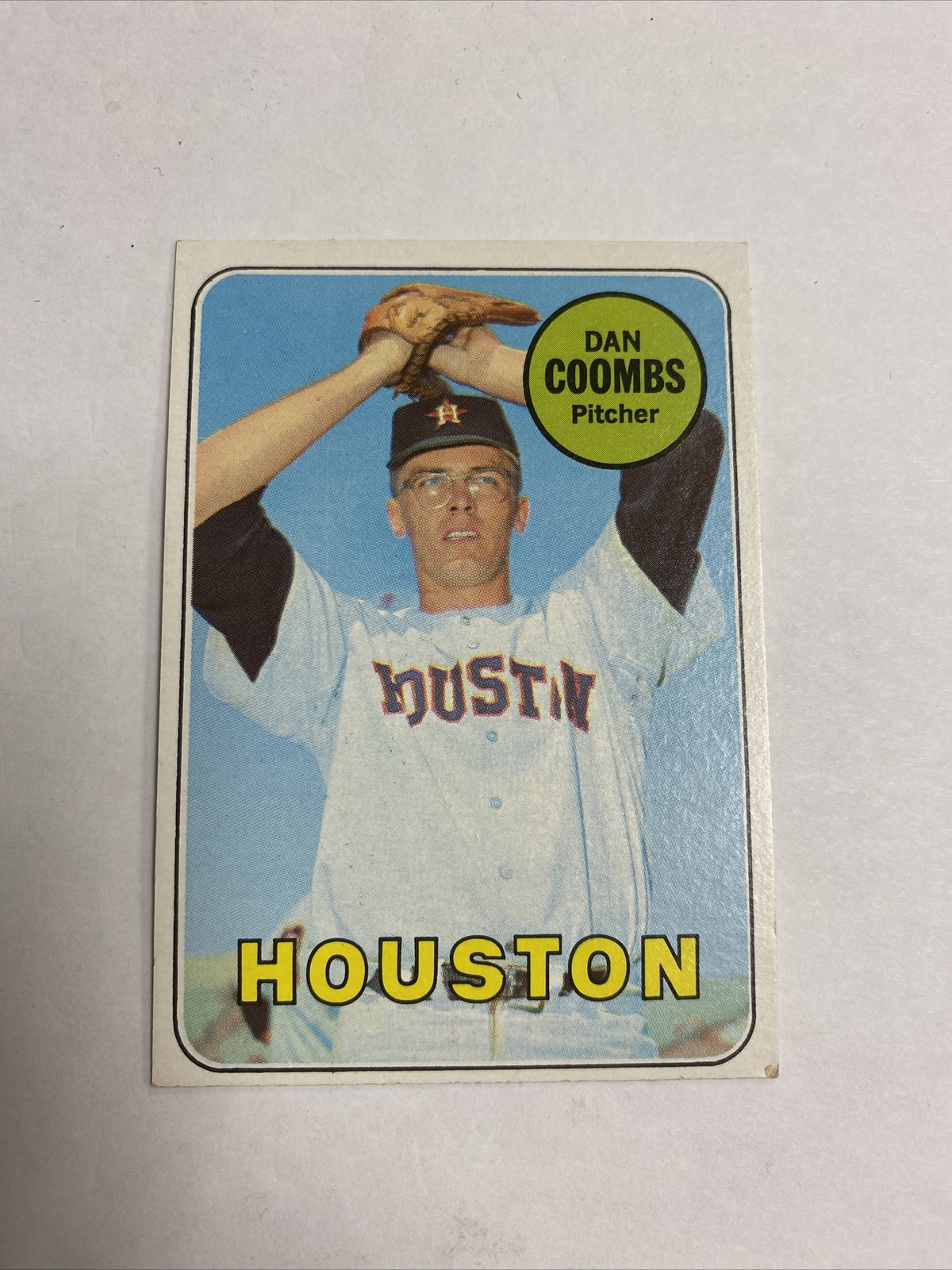 1969 Topps Baseball Dan Coombs Houston Astros Card #389 | eBay