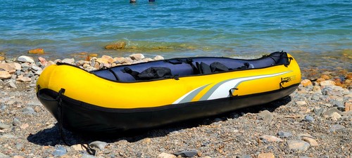 Tobin Sports WaveBreak Inflatable 2 Person Kayak W/paddles for sale ...