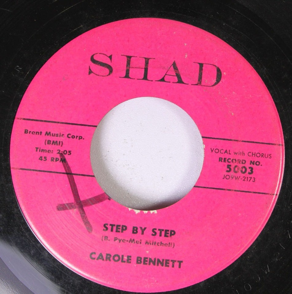 Hear! Novelty Teen 45 Carole Bennett - Ting Me A Tong (Sing Me A Song ...