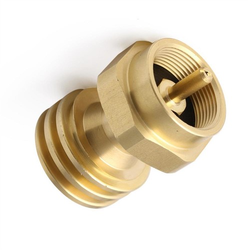 Propane Adapter Brass Cylinder Gas Connector For Gas Tanks Inflatable ...