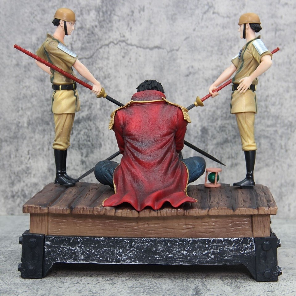 Anime One Piece The scaffold Gol·D·Roger Action Figure Collection Toy ...