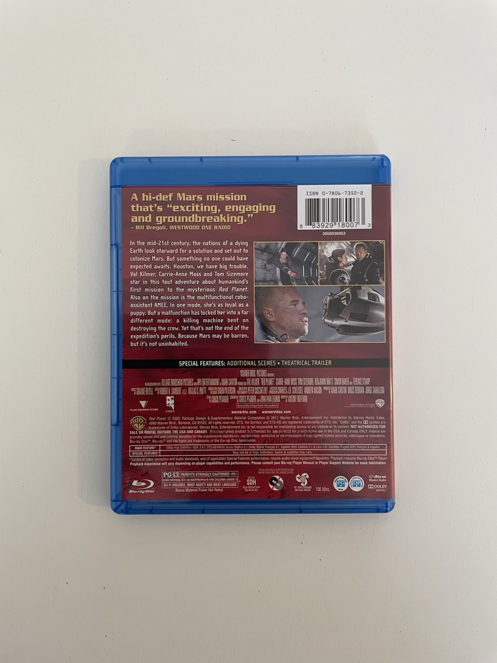 Red Planet - Blu-ray - Region A | eBay Australia