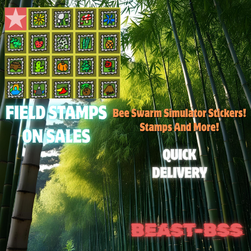 Bee Swarm Simulator Stickers - BSS (Stamps on Sale) - Cheap and Fast ...