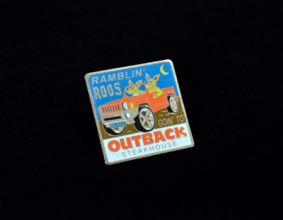 Outback Steakhouse Pin Ramblin' Roos 4x4 Pickup We Rule Australian ...