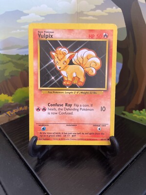 Vulpix 68/102 - Base Set - Common - Pokemon Card TCG - LP | eBay
